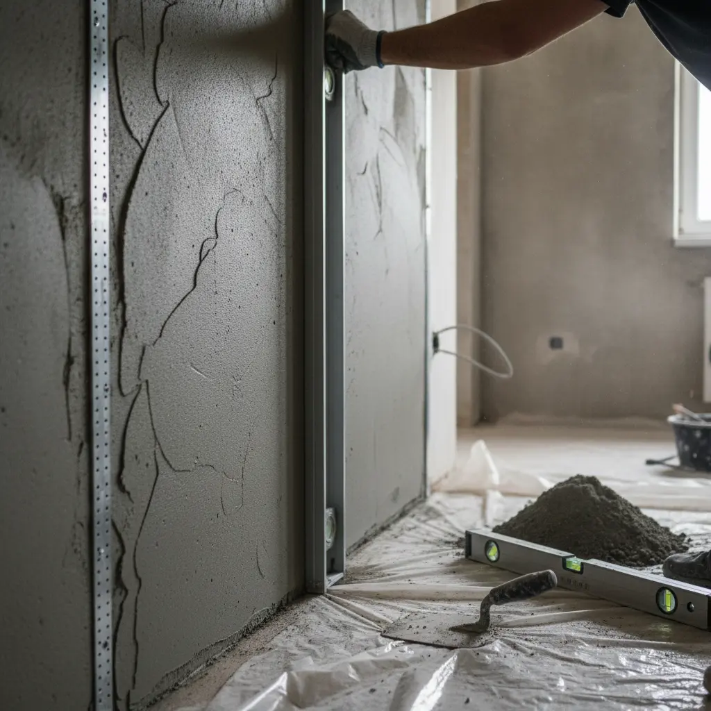 Как выровнять стены в квартире своими руками: 3 способа + Таблица цен 2025